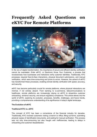 Frequently Asked Questions on eKYC For Remote Platforms.pdf