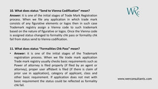 Frequently asked questions on trade mark registration in india | PPTX