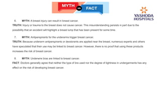 Frequently Held Myths Debunked About Breast Cancer | PPT