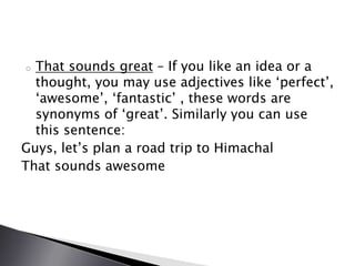 Frequently used sentences in english.com