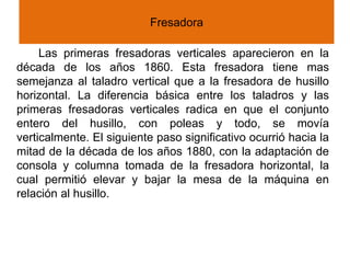 Fresadora | PPTX