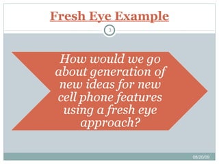 Fresh Eye Tool Campbell | PPT