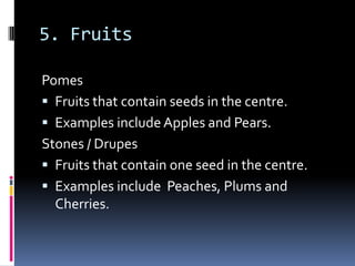 Fresh And Processed Foods | PPSX