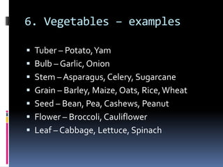 Fresh And Processed Foods | PPSX