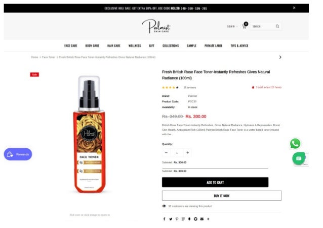 Fresh british rose face toner | PDF