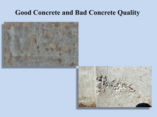 Fresh Concrete and various properties of concrete | PPTX