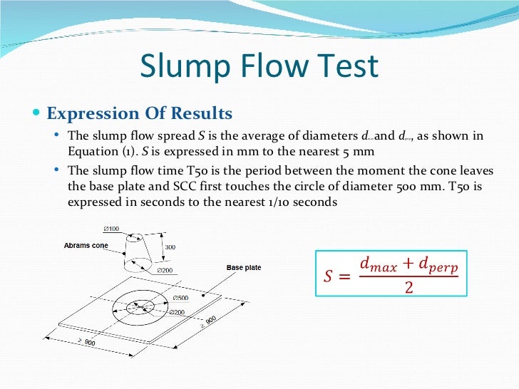 Fresh concrete properties & its standard tests