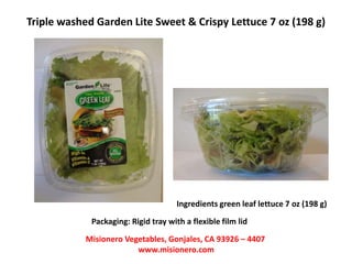 Fresh cut produce in market | PPTX