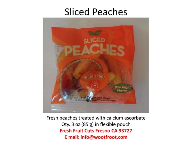 Fresh cut produce in market | PPT