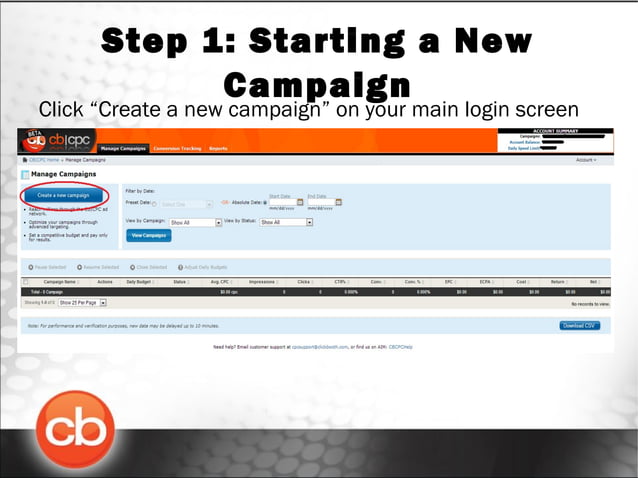 How to Create a Campaign | PPT