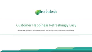 Ecommerce customer service made easy | PPT