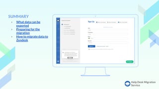 How to export data from Freshdesk to Zendesk | PDF