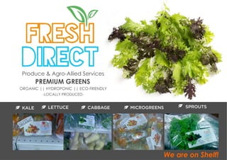 Fresh Direct: produce and agro-allied services | PPT