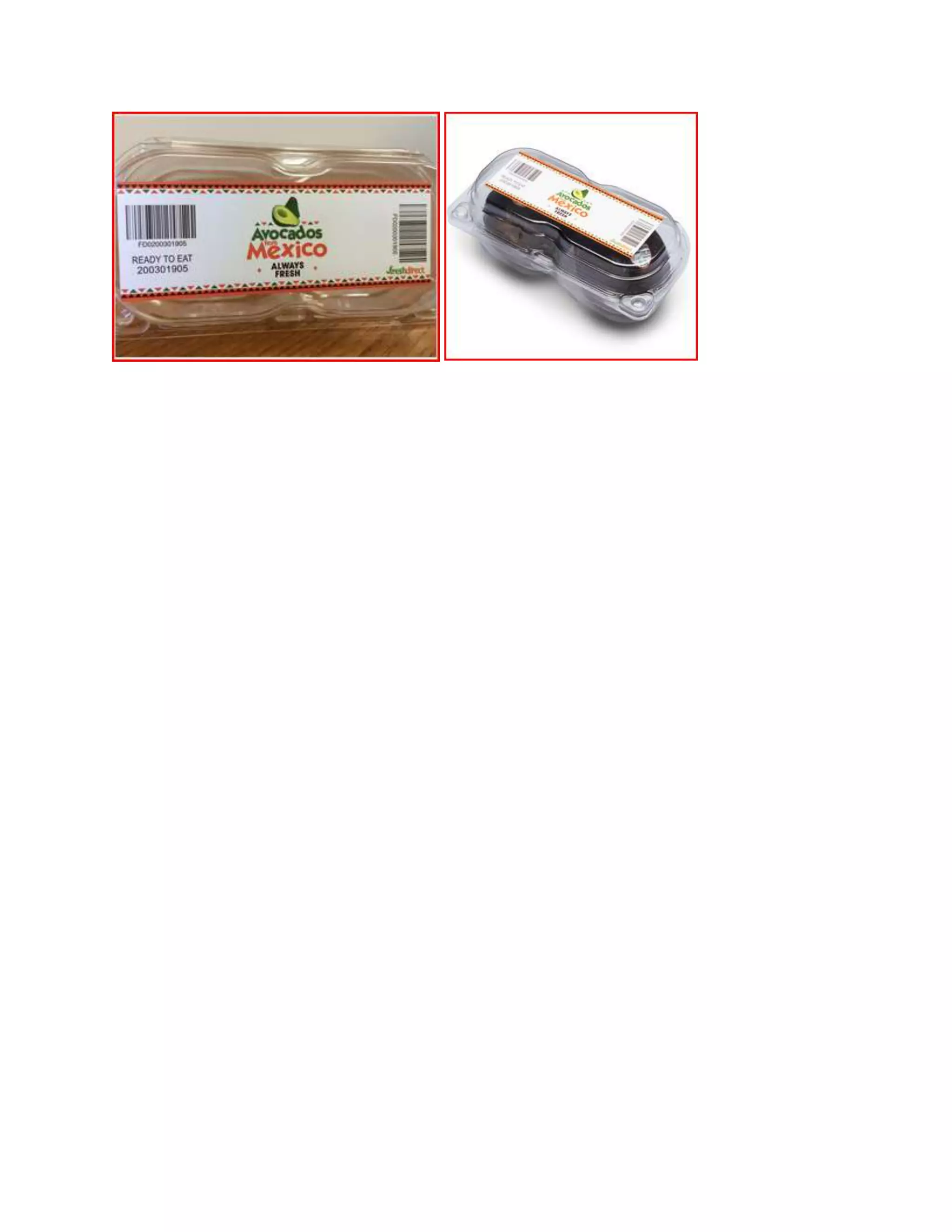 Freshdirect package | DOCX