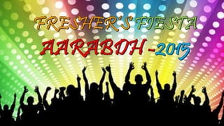 Freshers party backgrounds | PPTX