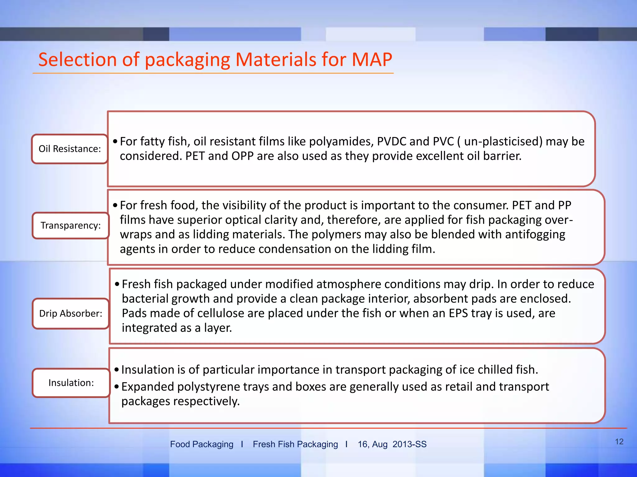 Fresh fish packaging | PPTX