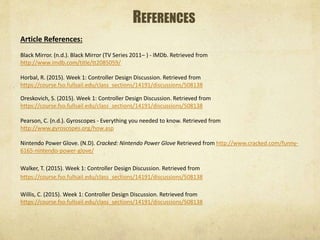 One Handed Controller by Fresh Force | PPTX