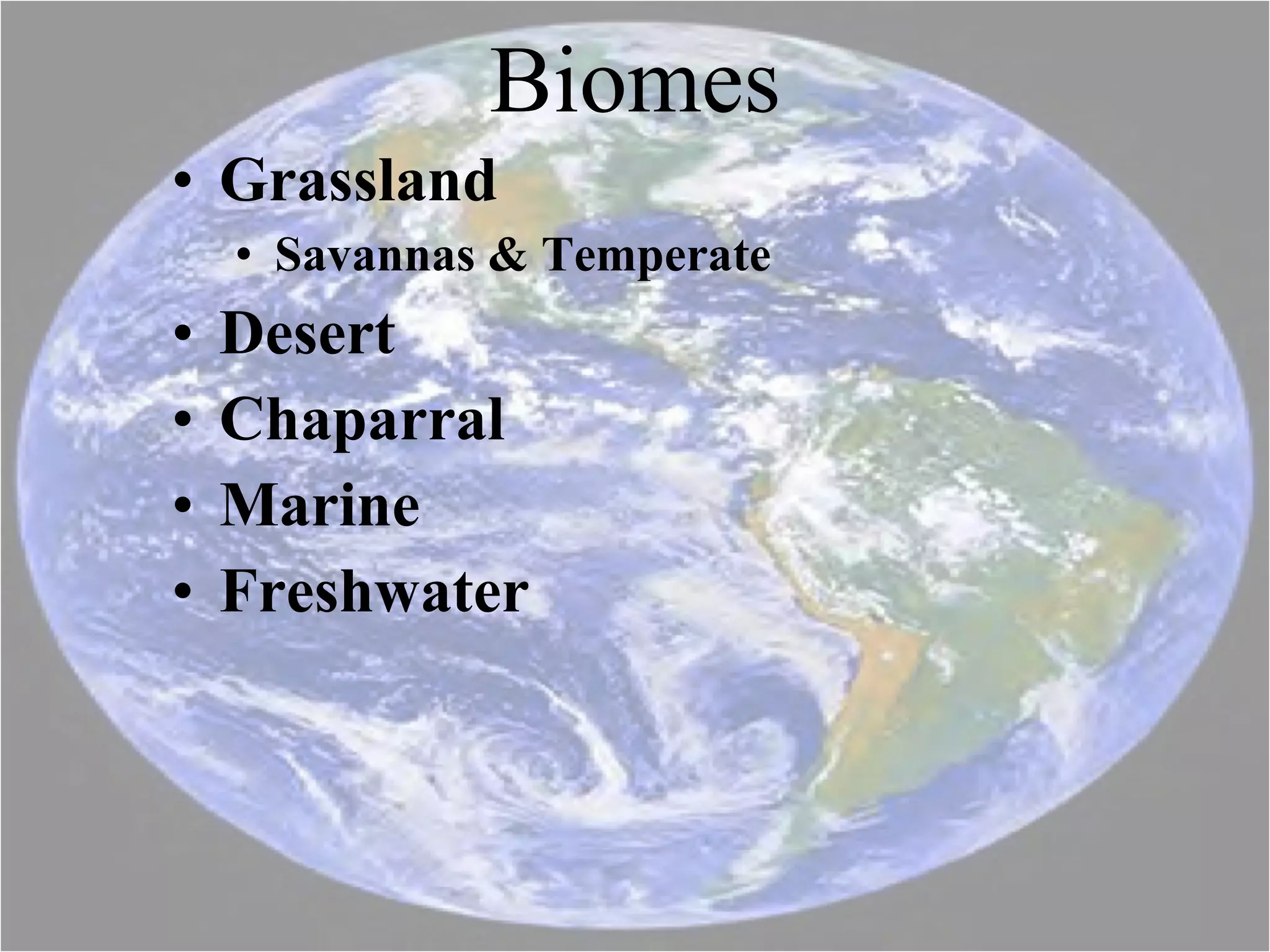 Freshman biome presentation rev | PPT
