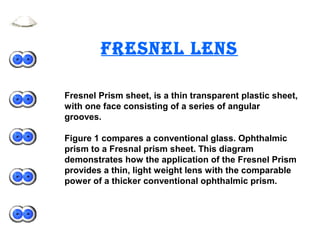 Freshnel prism final | PPT