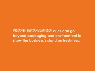 Freshness Cues | PDF