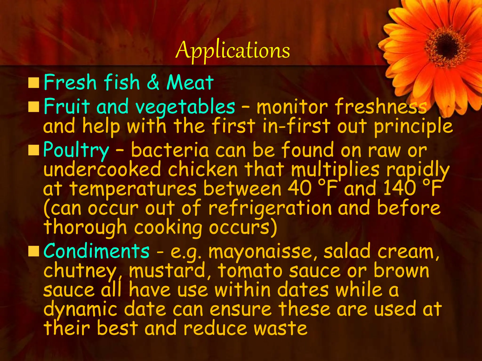 freshness indicators in food processing & preservation | PPT