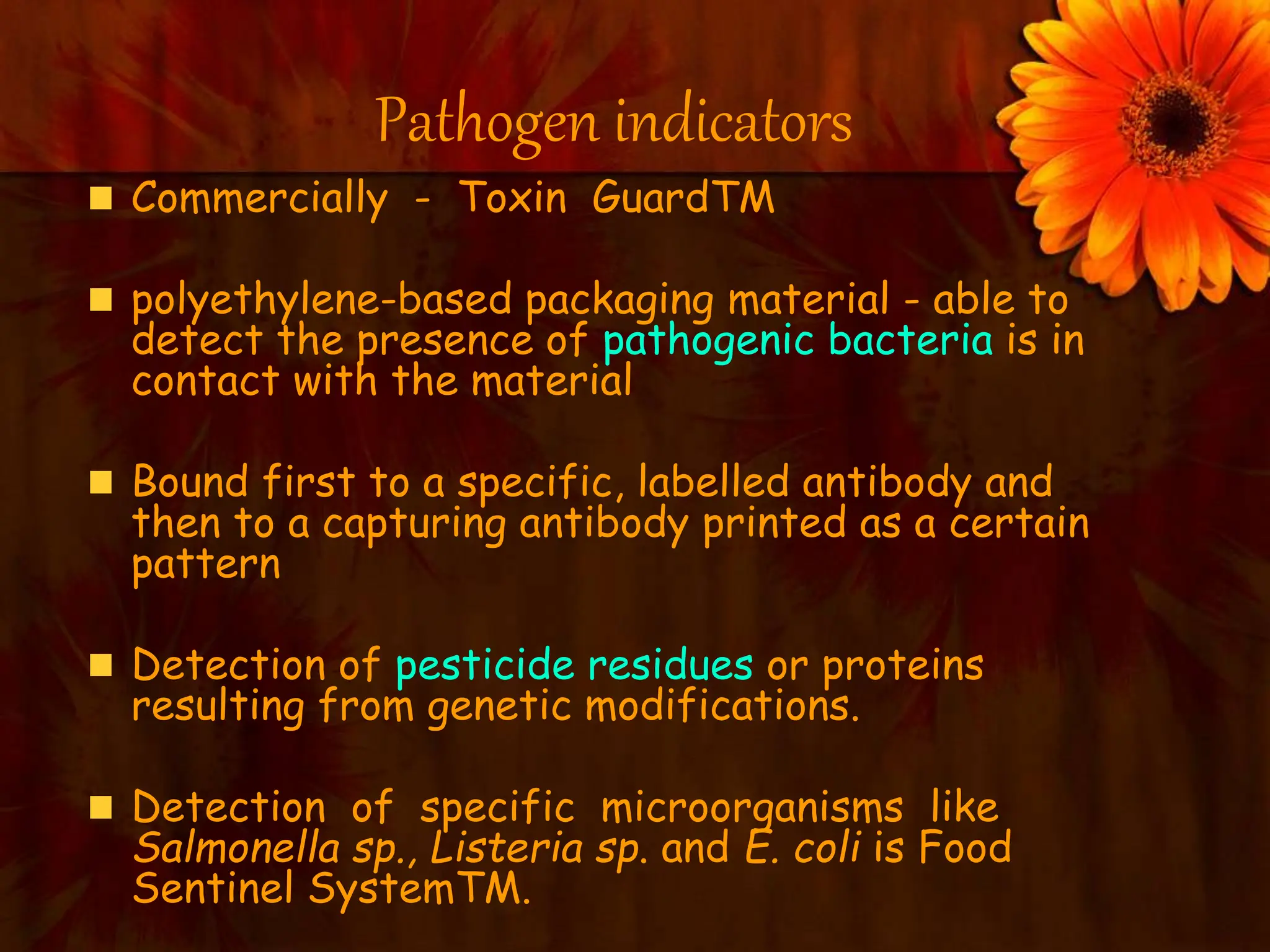 freshness indicators in food processing & preservation | PPT