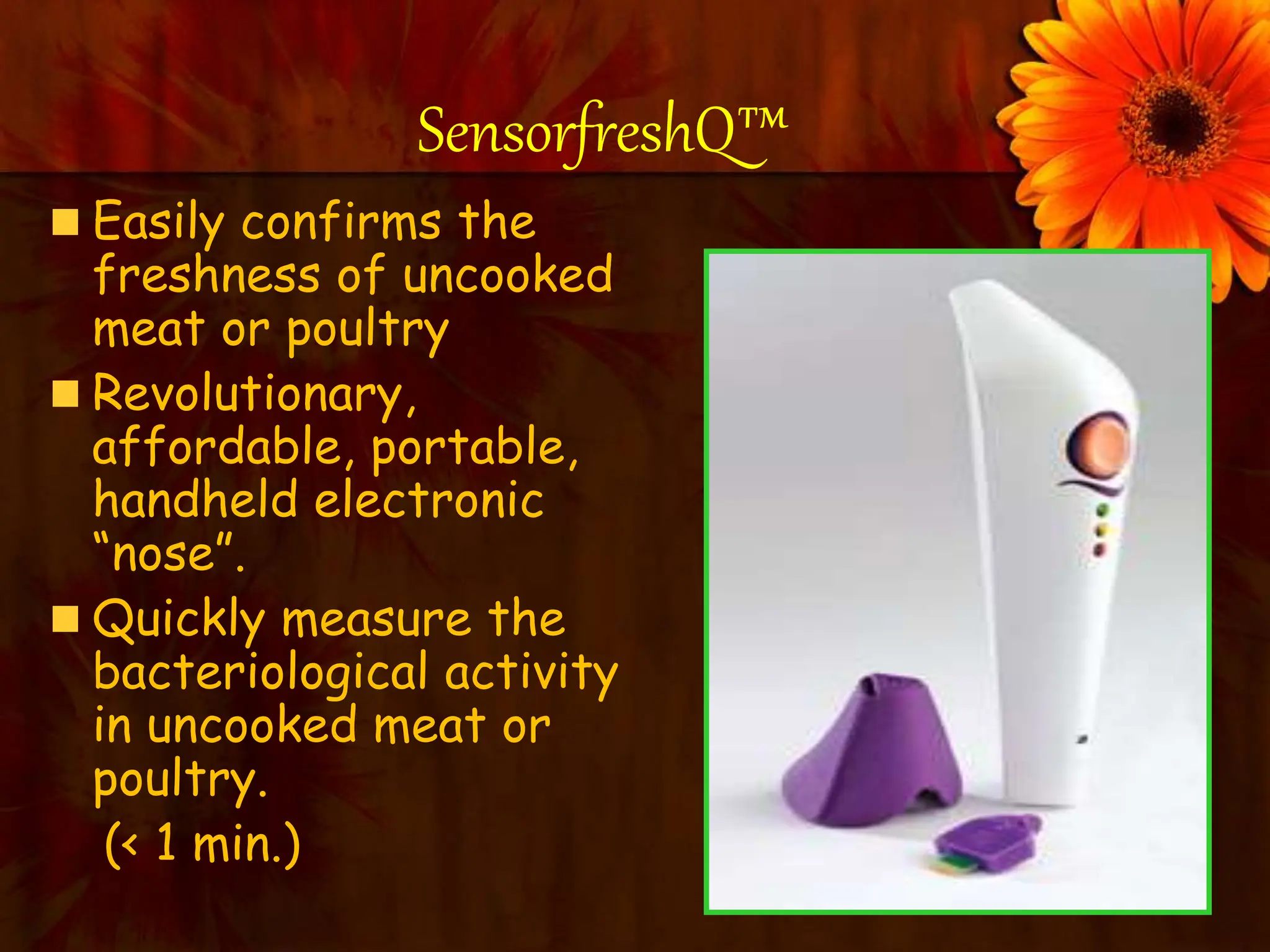 freshness indicators in food processing & preservation | PPT