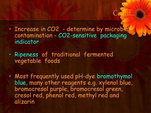 freshness indicators in food processing & preservation | PPT