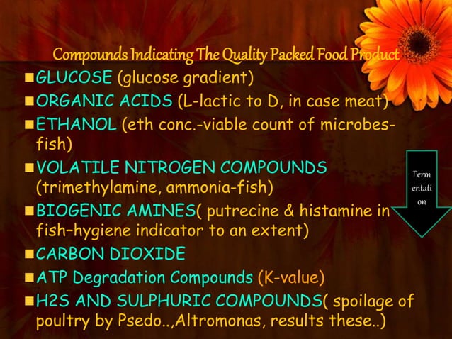 freshness indicators in food processing & preservation | PPT