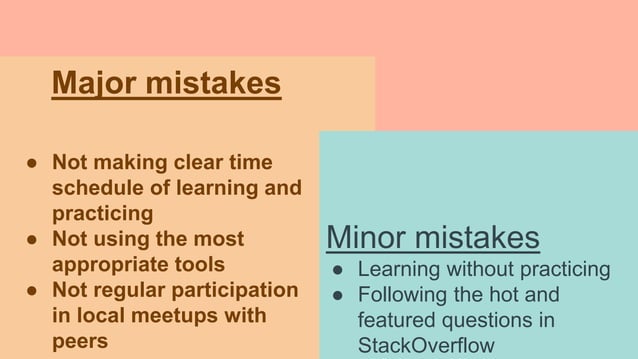 Common mistakes by beginners in Programming | PPT