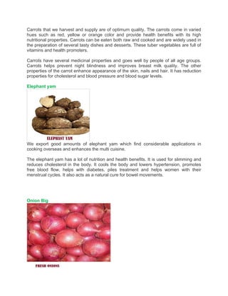 Fresh vegetables new | PDF