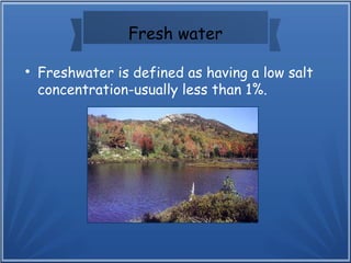 FRESH WATER | PPT