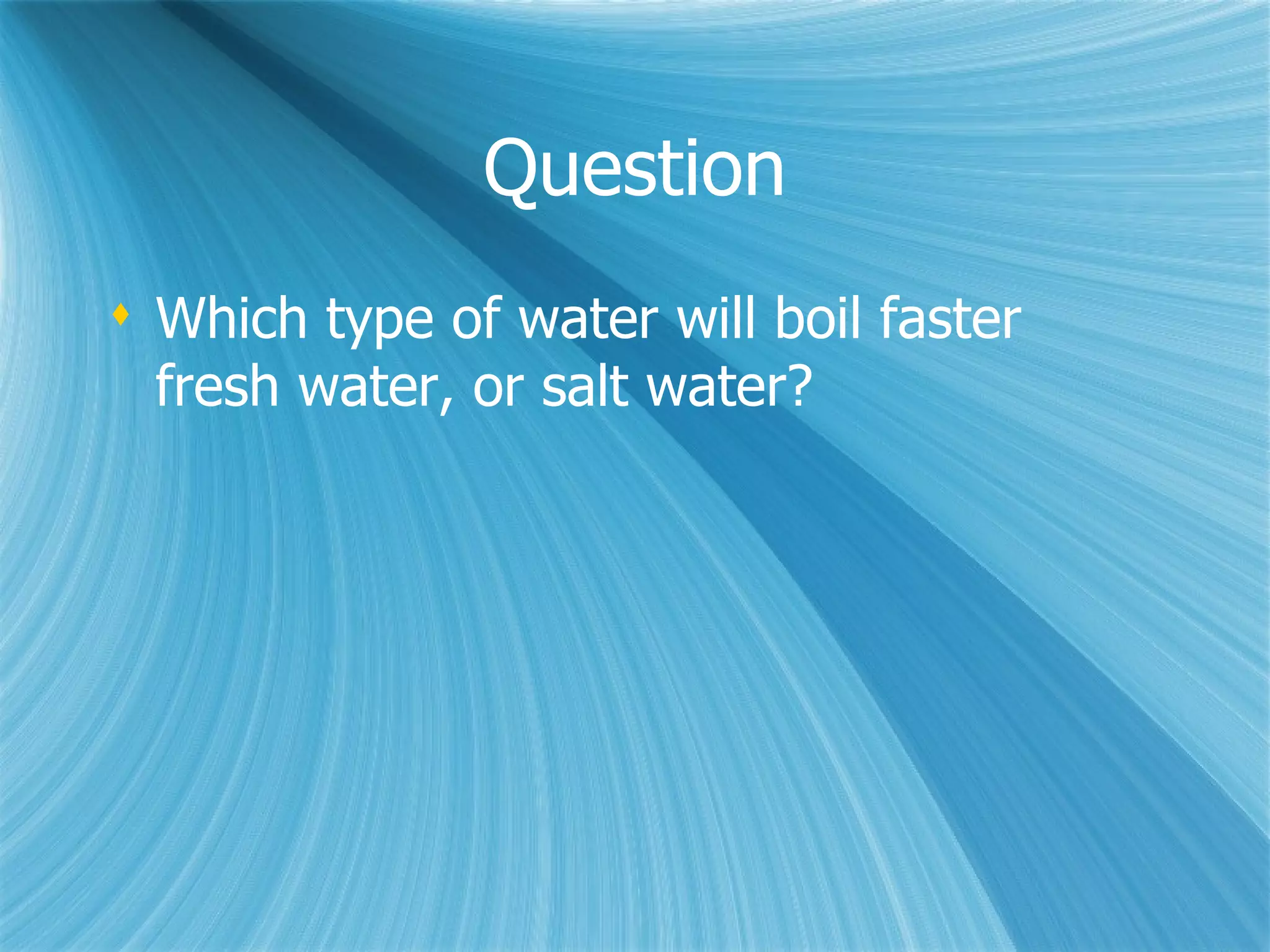 Fresh Water And Salt Water | PPT