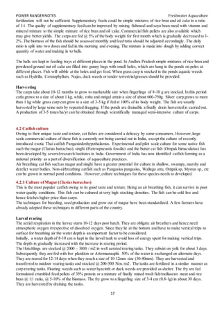 Freshwater aquaculture 2nd sem (full syllabus) | DOCX