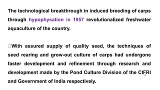 Freshwater culturable fishes | PPT