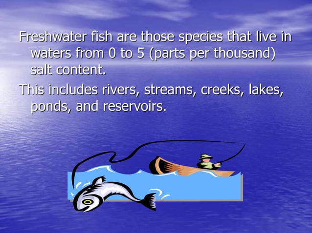 Freshwater Fish ppt. (1).ppt | Fish and Aquariums | Pets
