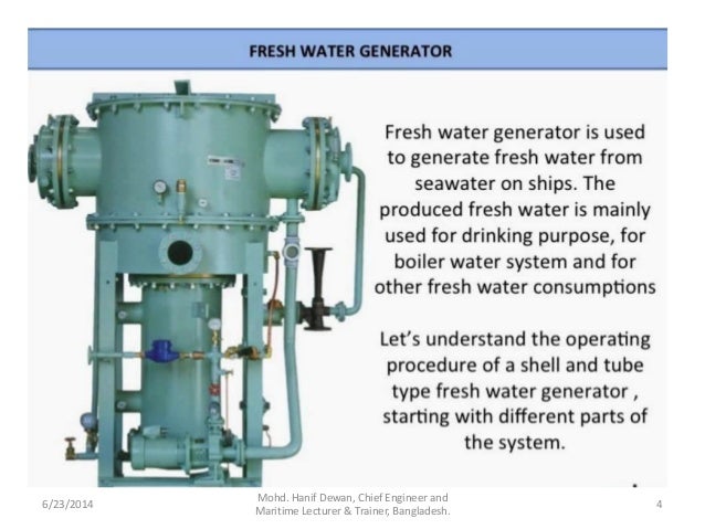 Fresh Water Generator