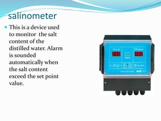 Fresh water generator on boardship | PPTX