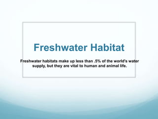 Freshwater Habitat | PPTX