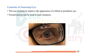 FRESNEL PRISMS AND LENSES by optom. Jithin Johney | PPTX
