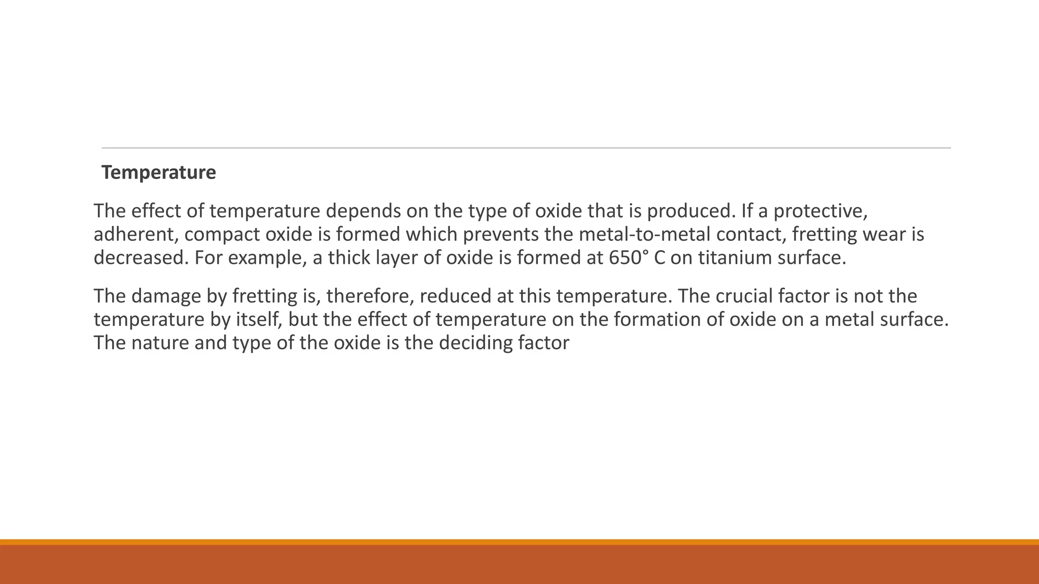 Fretting phenomenon | PPTX