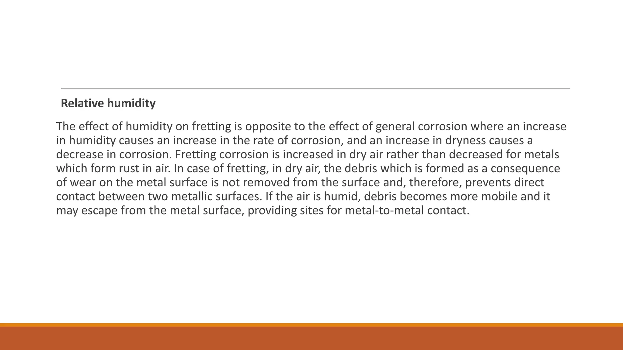 Fretting phenomenon | PPTX