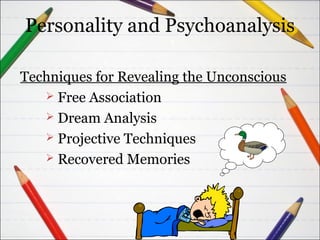 Freud theory on psychoanalytical approach | PPT