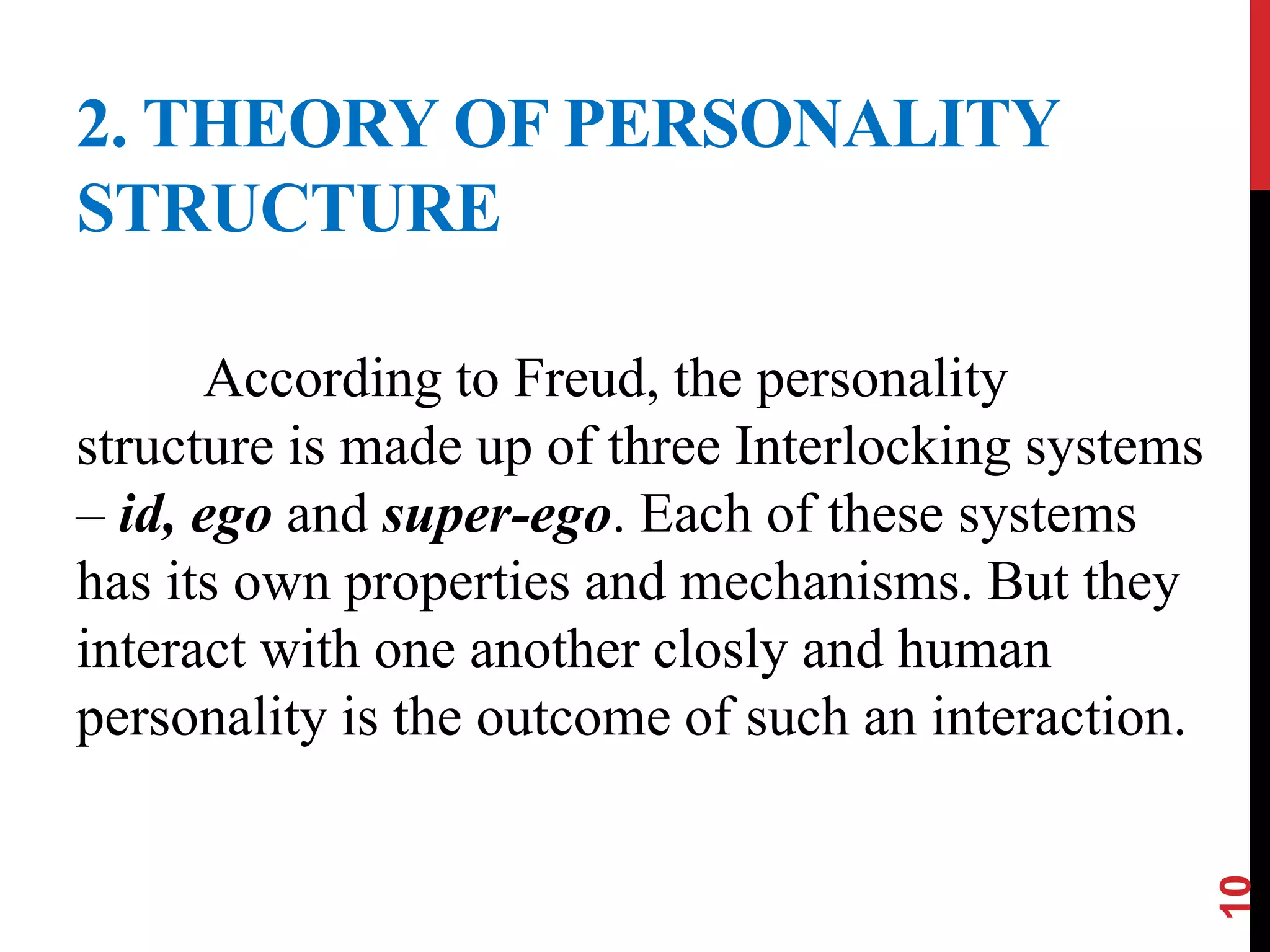 psycho-analytical approach by sigmund freud | PPTX