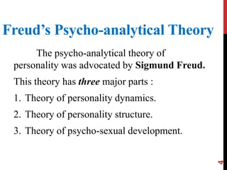 psycho-analytical approach by sigmund freud | PPTX