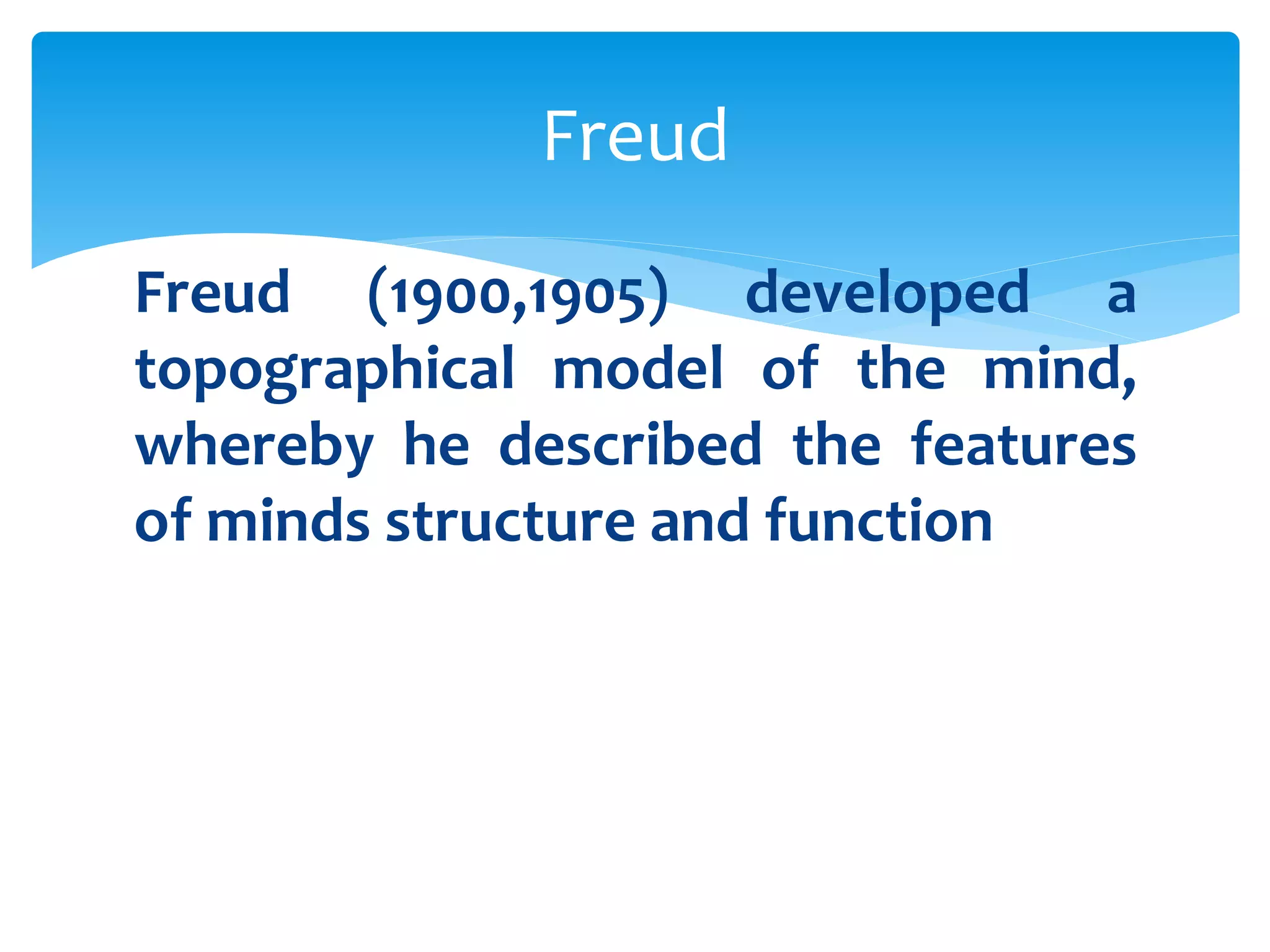 Freud theory | PPTX