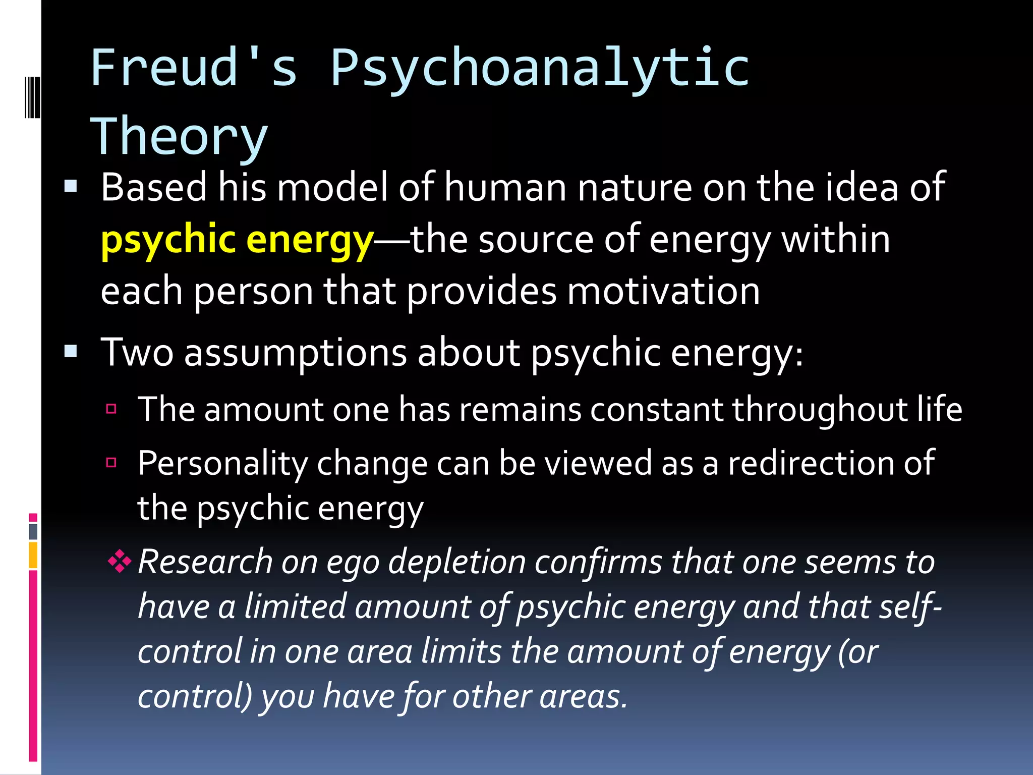 Sigmund Freud-Psychoanalytical theory | PPTX