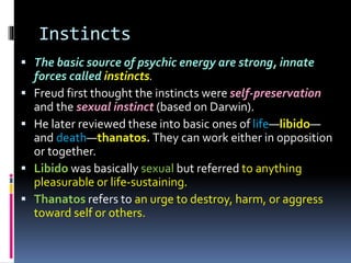 Sigmund Freud-Psychoanalytical theory | PPTX