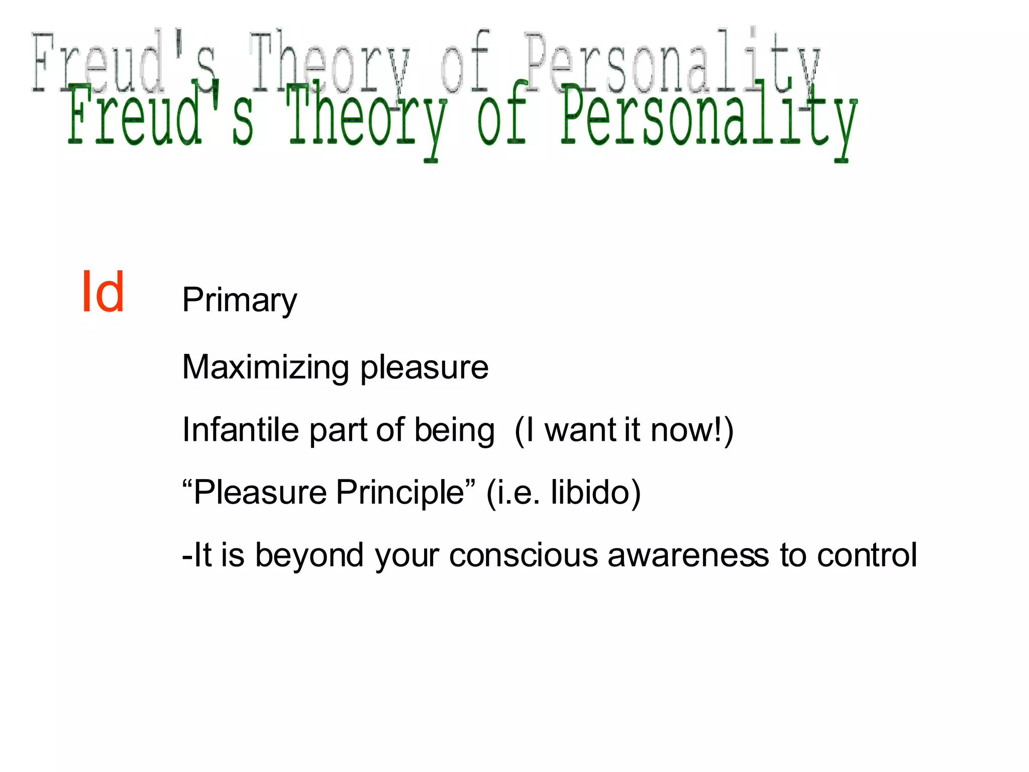 Freud Power Point | PPT