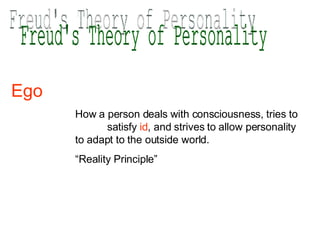 Freud Power Point | PPT
